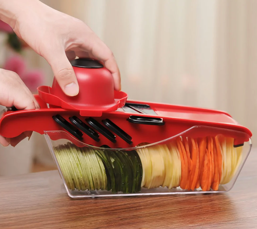 Multifunction Kitchen Slicer 6 Blades – EZPZ Market